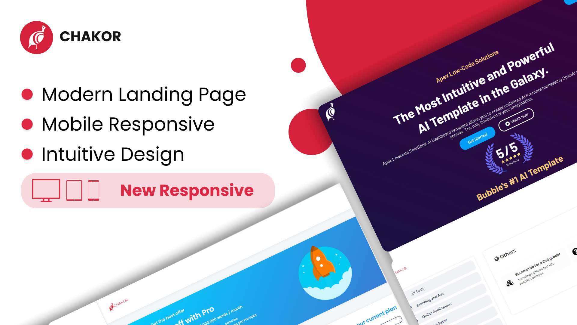 AI Dashboard Clone Template | Bubble